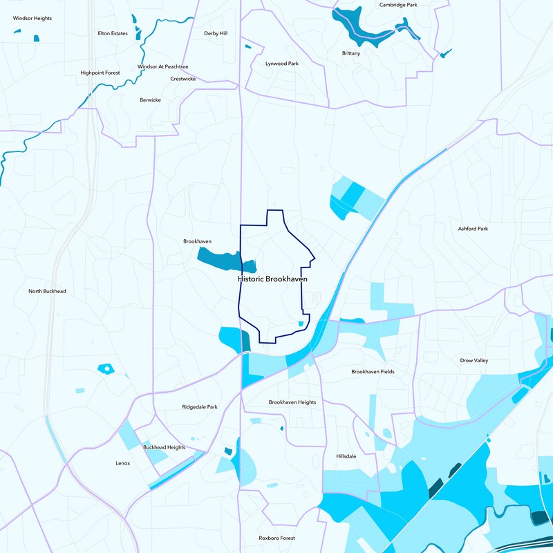 Historic Brookhaven, Brookhaven GA - Neighborhood Guide | Trulia