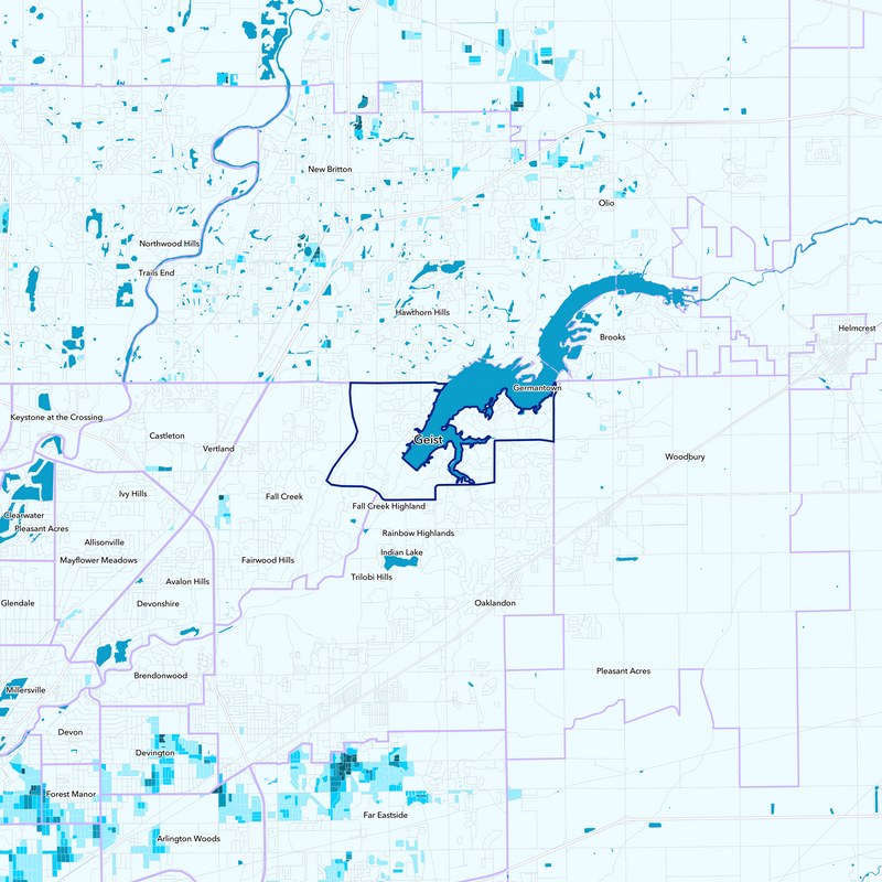 Geist, Indianapolis IN - Neighborhood Guide | Trulia